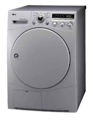 LG 220 volts Front Load Dryer Silver RC8066 220v 240 volts 50 hz