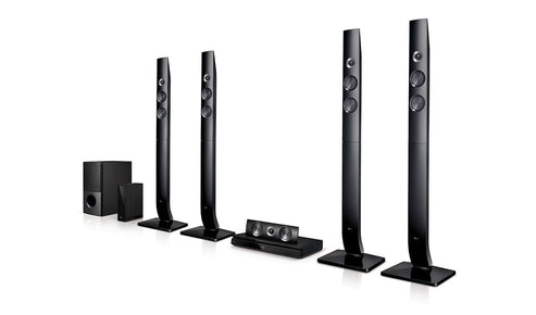 LG LHD756W Region-Free 1200 Watt Home Theater Combo for 110 - 240 Volts