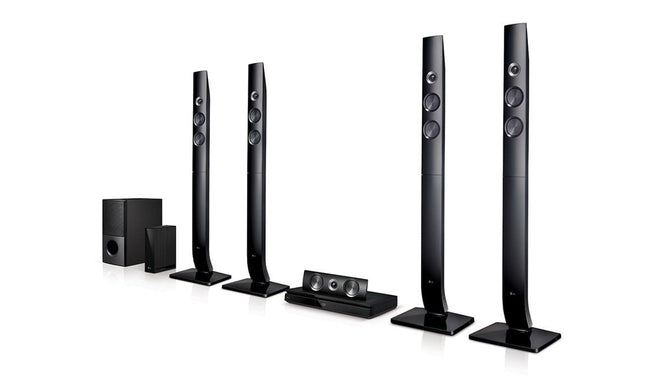 LG LHD756W Region-Free 1200 Watt Home Theater Combo for 110 - 240 Volts
