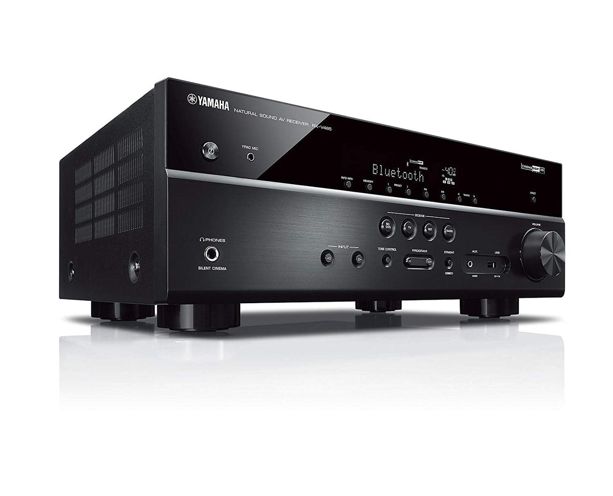 Yamaha RXV485 110 / 220v Receiver amplifier, 5.1 Channel AV Receiver ...